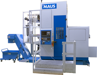 Maus - Automatic fettling, grinding machines, vertical turning machines